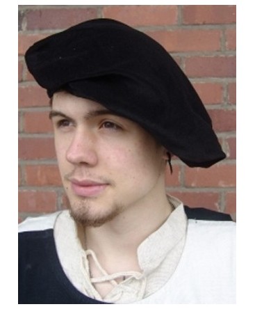 BÉRET MÉDIÉVAL EN VELOURS